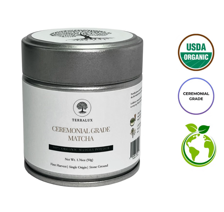 Terralux Ceremonial Grade Matcha – Coast Wellness